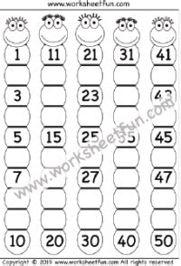 Numbers Missing Numbers 1 50 Free Printable Worksheets Worksheetfun