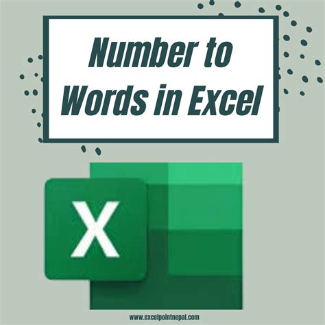 How To Convert Numbers To Words In Excel A Complete Guide Excel