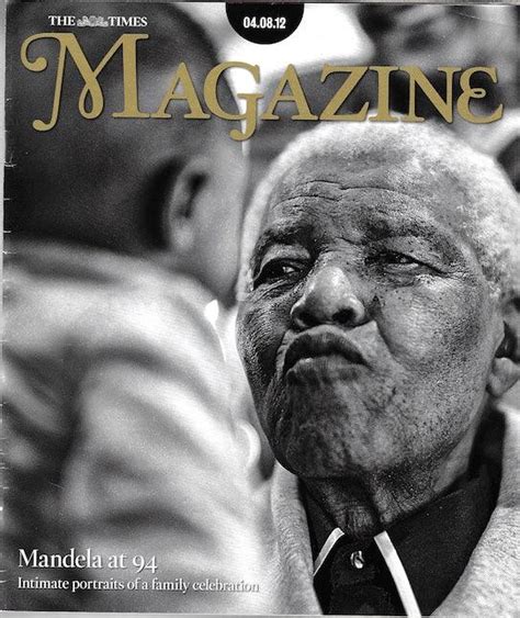 The Times Magazine Nelson Mandela Blur Magazine Canteen