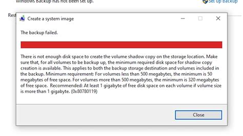 How To Fix Windows Backup Image Error 0x80780119 Fix Windows 10 Or Windows 11 Backup Issues