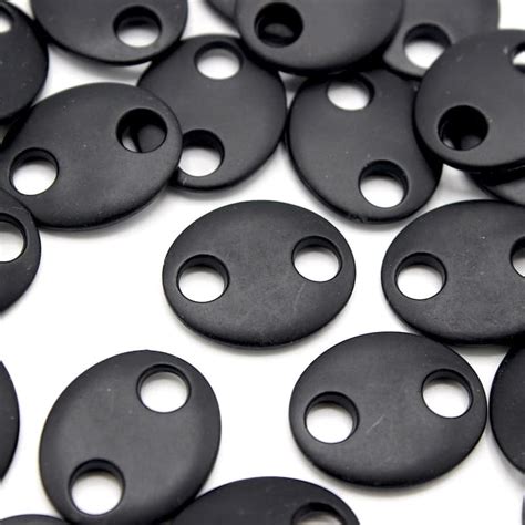 Flat Cord Lock Black