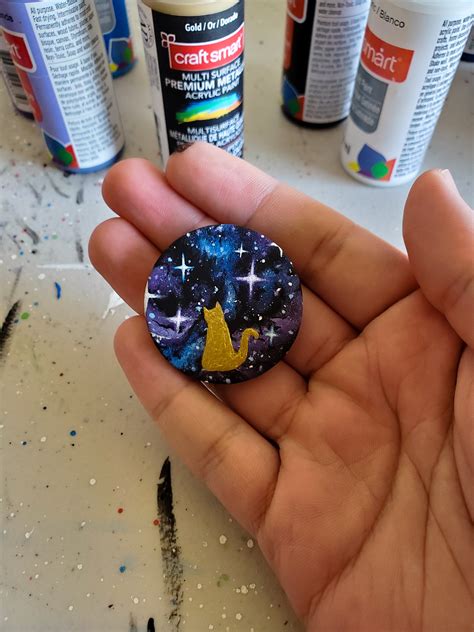 I Painted A Popsocket For Someone It Was The Smallest Painting Ive