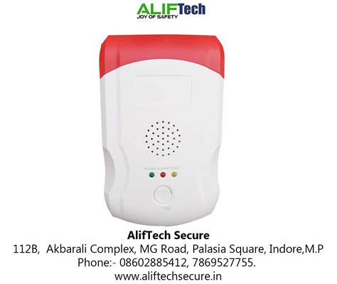 Securico Standalone Gas Leak Detector Aliftech Secure