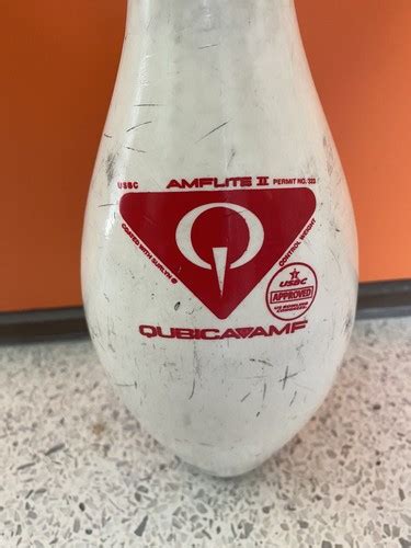 Amflite Ii Bowling Pin Amf Usbc Approved Vintage Regulation Ebay