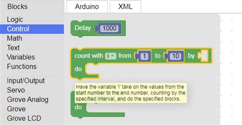 Programming Arduino Using Loops And The Map Function In Blocklyduino