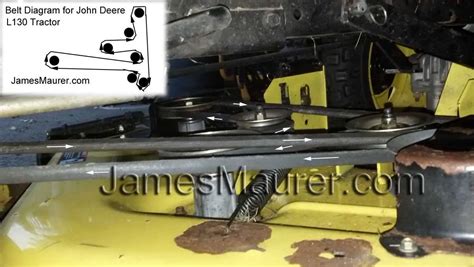 John Deere L130 Belt Diagram And Routing Guide