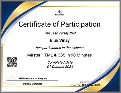 Vinay Eluri On Linkedin Webdevelopment Html Css Techskills Continuouslearning