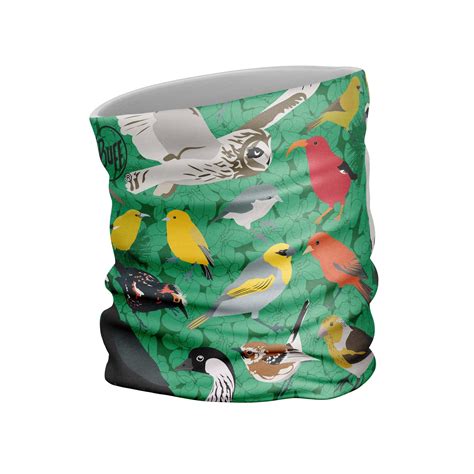 Hawaiian Forest Bird Buff Ariel Illustrates