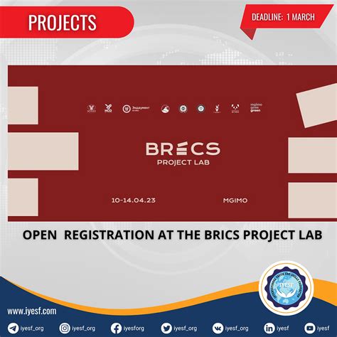 Open Registration At The Brics Project Lab