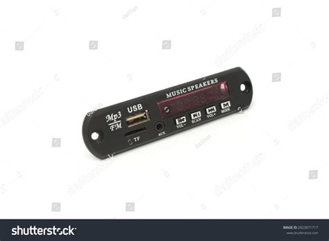 Mp3 Player Circuit Board Isolated White Stock Photo 2023871717 Shutterstock