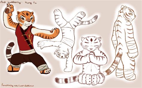 Kung Fu Panda Tigress Human