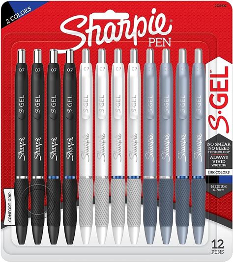 Sharpie S Gel Pens Fashion Barrel Gel Pens Pearl White