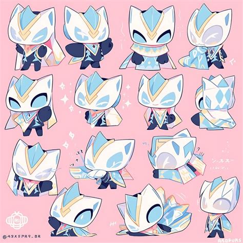Colorful Male Robot Chibi Kawaii Japanese Fashion Concept Pastel Colo