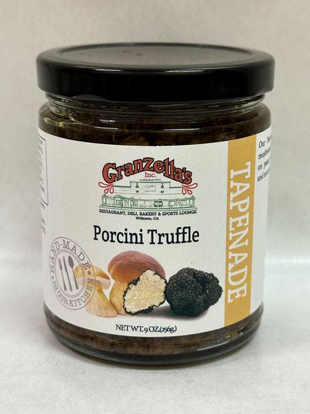 Porcini Truffle Tapenade Granzellas