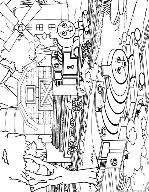 Coloring Thomas Games