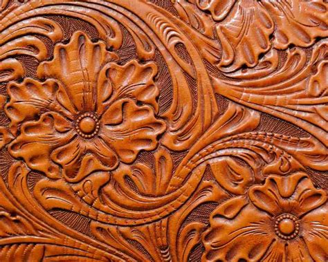 Hand Carved Leather Western Hand Tooled Leather Purse 48 Mission