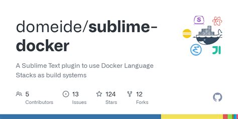 Github Domeidesublime Docker A Sublime Text Plugin To Use Docker Language Stacks As Build