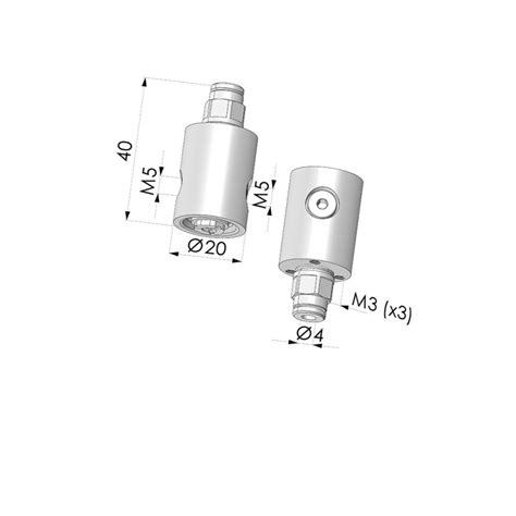 ventosa con efecto bernoulli Ø 40 mm
