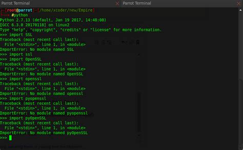 ImportError No Module Named OpenSSL However It S Installed Issue 689 Pyca Pyopenssl GitHub