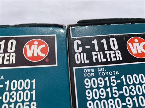 Подделка масляного фильтра VIC C-110 — Toyota C-HR, 1,8 л, 2018 года ...