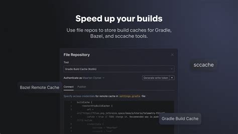 JetBrains Space On Twitter Boost Your Build Speed With File Repos In Space Packages Use