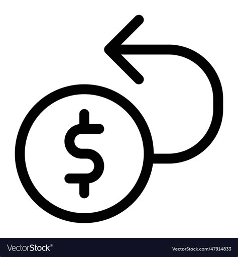 Refund Of Money In Return Of Product Royalty Free Vector