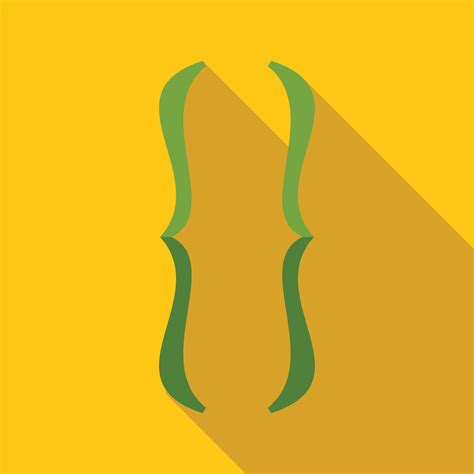 Curly Brackets Symbol Representing Coding And Programming On Yellow