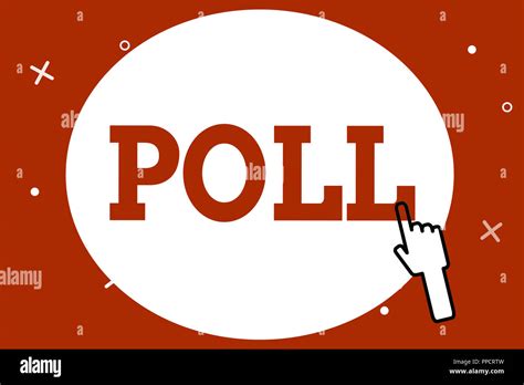 Conceptual Hand Writing Showing Poll Business Photo Showcasing Record