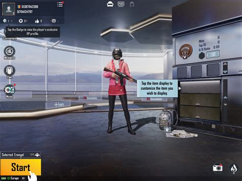 Pubg Mobile Game Ui Database