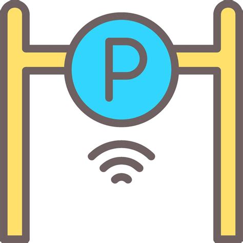 Smart Parking Outline Element Style 57747607 Vector Art At Vecteezy