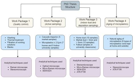1 A Schematic Diagram Showing The Organization Of This Phd Thesis