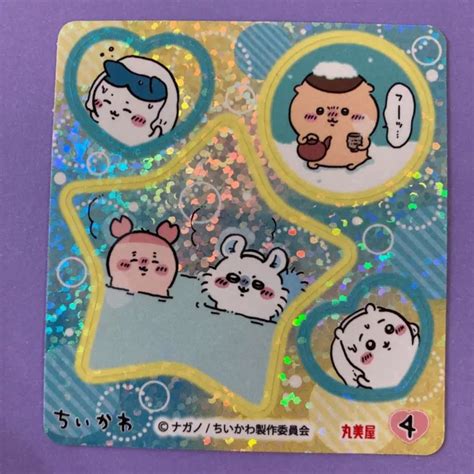 Chiikawa Character Nagano Marumiya Sticker Chiikawa Japanese Jp 4 Foil