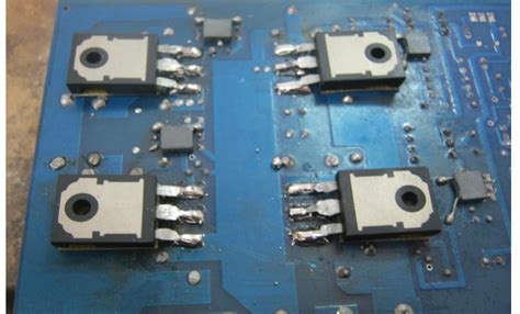 A Shorted Board In A Power Supplied Repaired Electronics Repair And