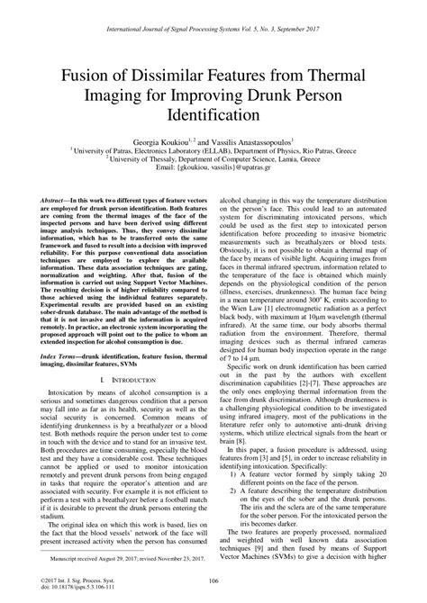 pdf fusion of dissimilar features from thermal imaging for improving