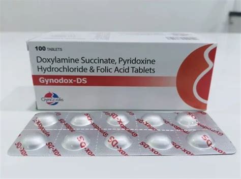 Doxylamine Succinate Pyridoxine And Folic Acidtablet At ₹ 1100 Box Doxylamine Succinate Tablet