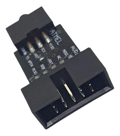 Modulo Adaptador Usbasp Para Atmel Avr 610 Pinos Stk500 Smartcomp