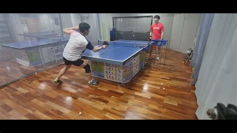 탁구 포인트 레슨 19 실전 플릭 훈련 탁구 플릭 탁구레슨 Youtube