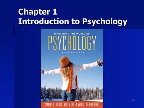 Ch 1 Intro To Psychkey