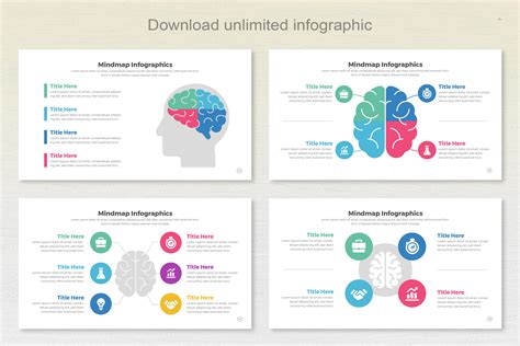 Mindmap Infographic Templates Mighty Slide