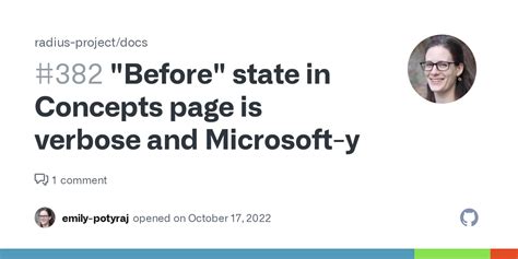Before State In Concepts Page Is Verbose And Microsoft Y · Issue 382