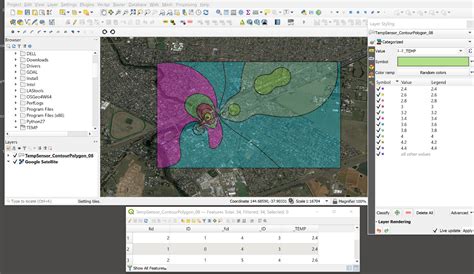 Qgis Dissolving Stacked Polygons Into Non Overlapping Donut Features
