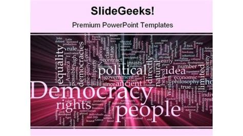 Democracy PowerPoint Templates Slides And Graphics