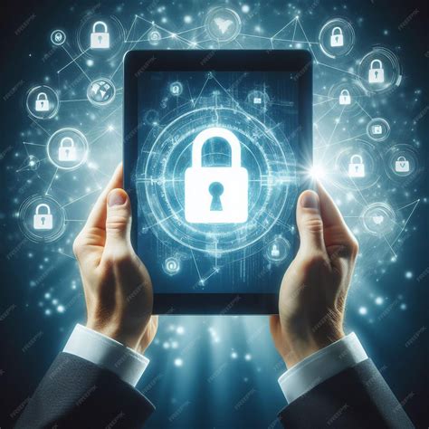 Premium Photo Cyber Security Data Protection Illustration