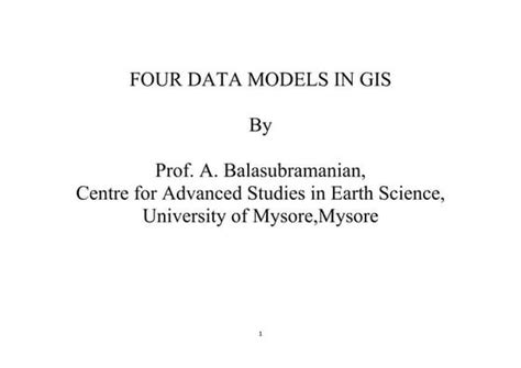 Topology In Gis Pptx Databases Computer Software And Applications
