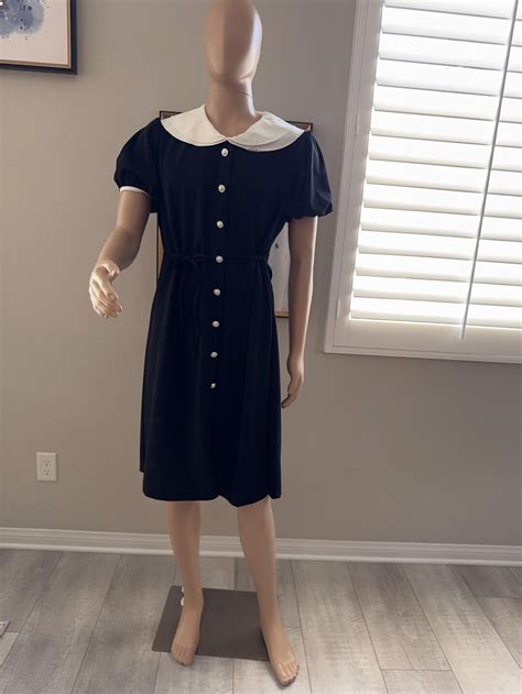 Customized Elegant Black Men Dress Crossdresser With Double Ruffle