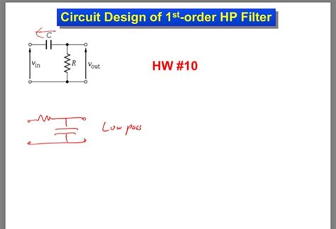 Solved Problems Filter Design Assuming RC Sketch The Chegg