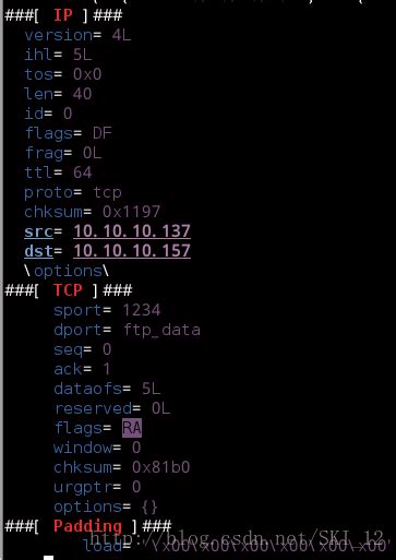 主动信息收集之端口扫描 mi1k7ea的博客 csdn博客