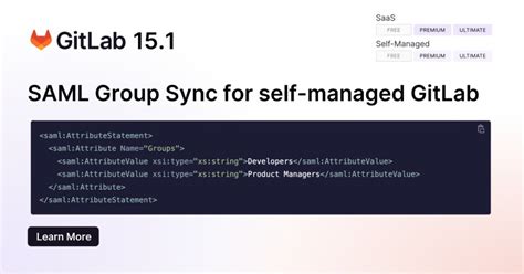 Gitlab On Linkedin You Can Now Map A Group In Your Identity Provider To A Self Managed Gitlab
