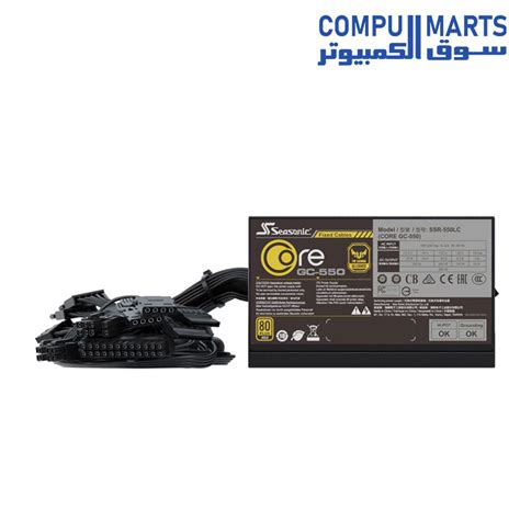 Seasonic CORE-GC-650 Non-Modular PC Power Supply 80 PLUS Gold 650 Watt ...