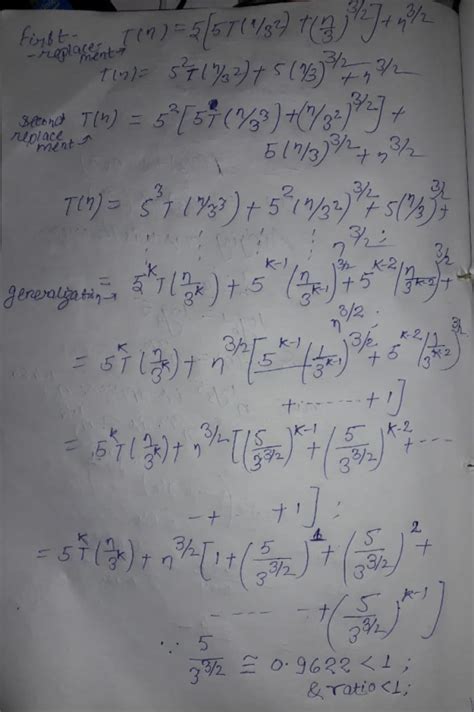 Suppose That In A Divide And Conquer Algorithm We Always Divide An